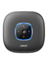 Anker A3301 PowerConf Bluetooth Speaker Phone ユーザーマニュアル